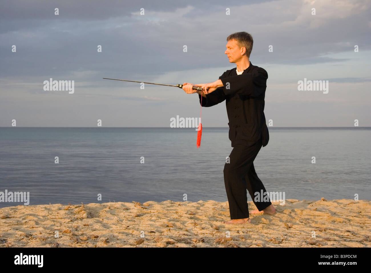 Martial arts concentration relax hi-res stock photography and images ...