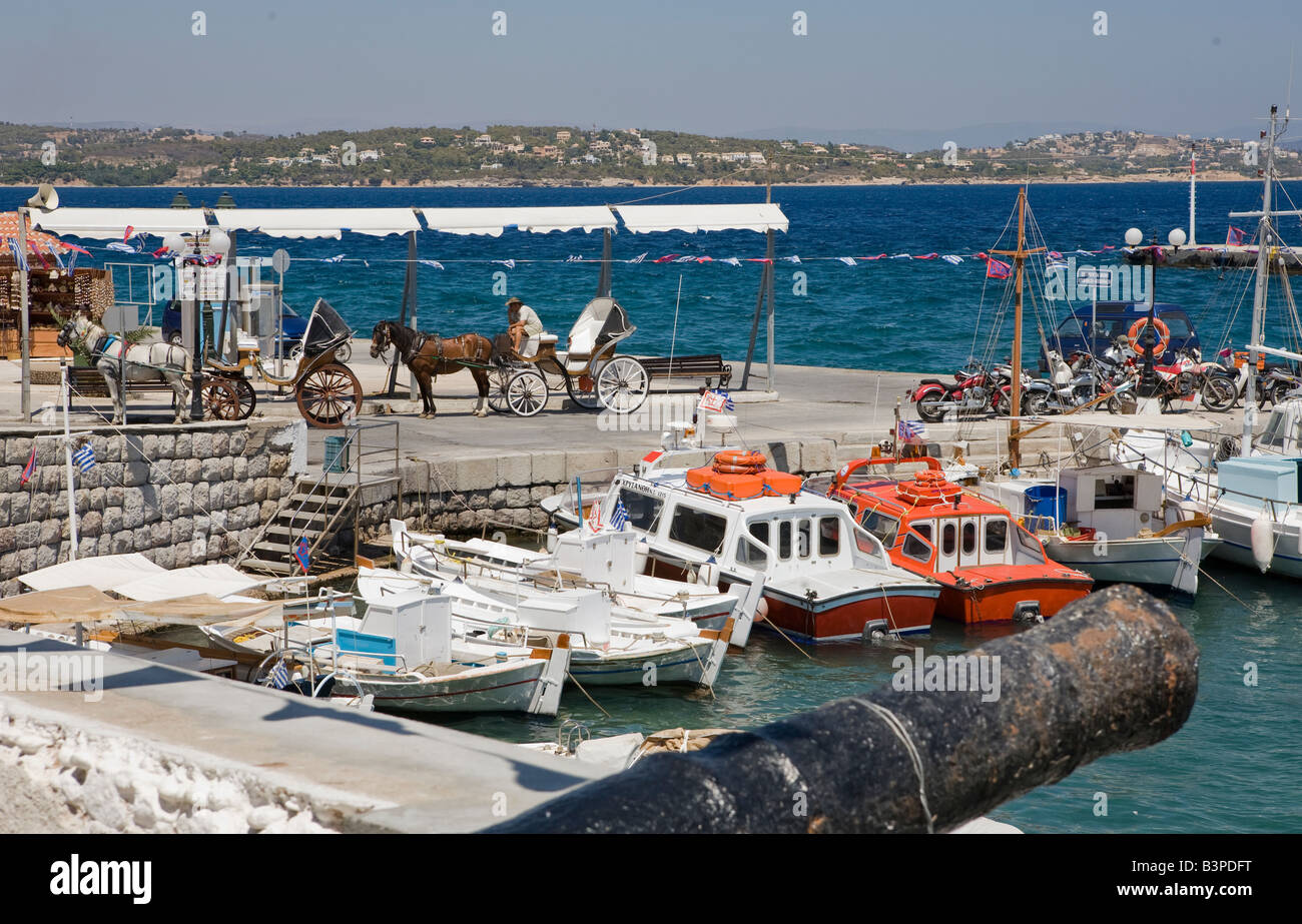 Spetses greece hi-res stock photography and images - Alamy