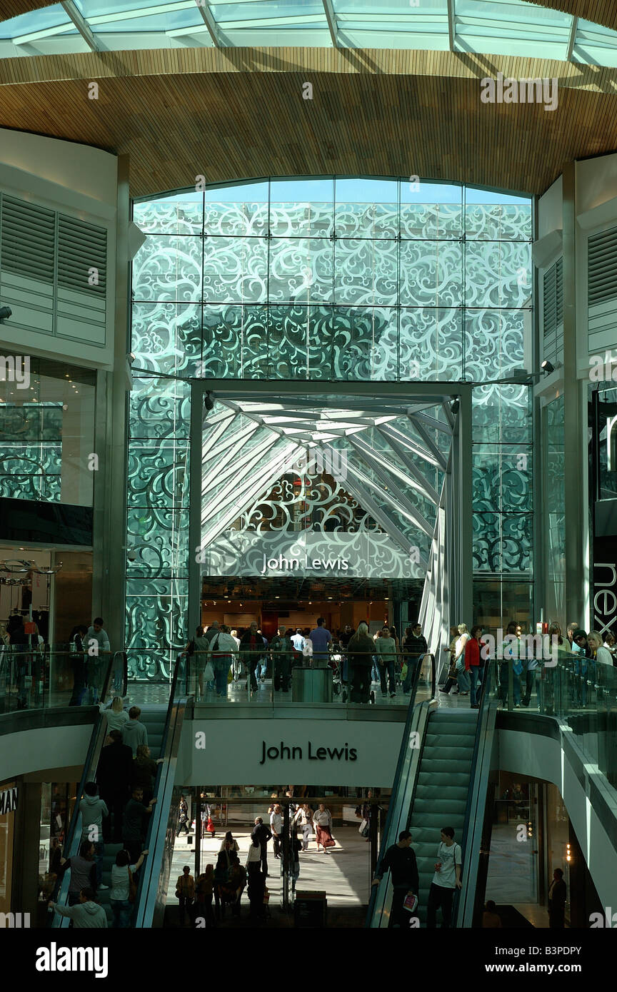 Inside Leicester city s Highcross shopping centre Stock Photo - Alamy