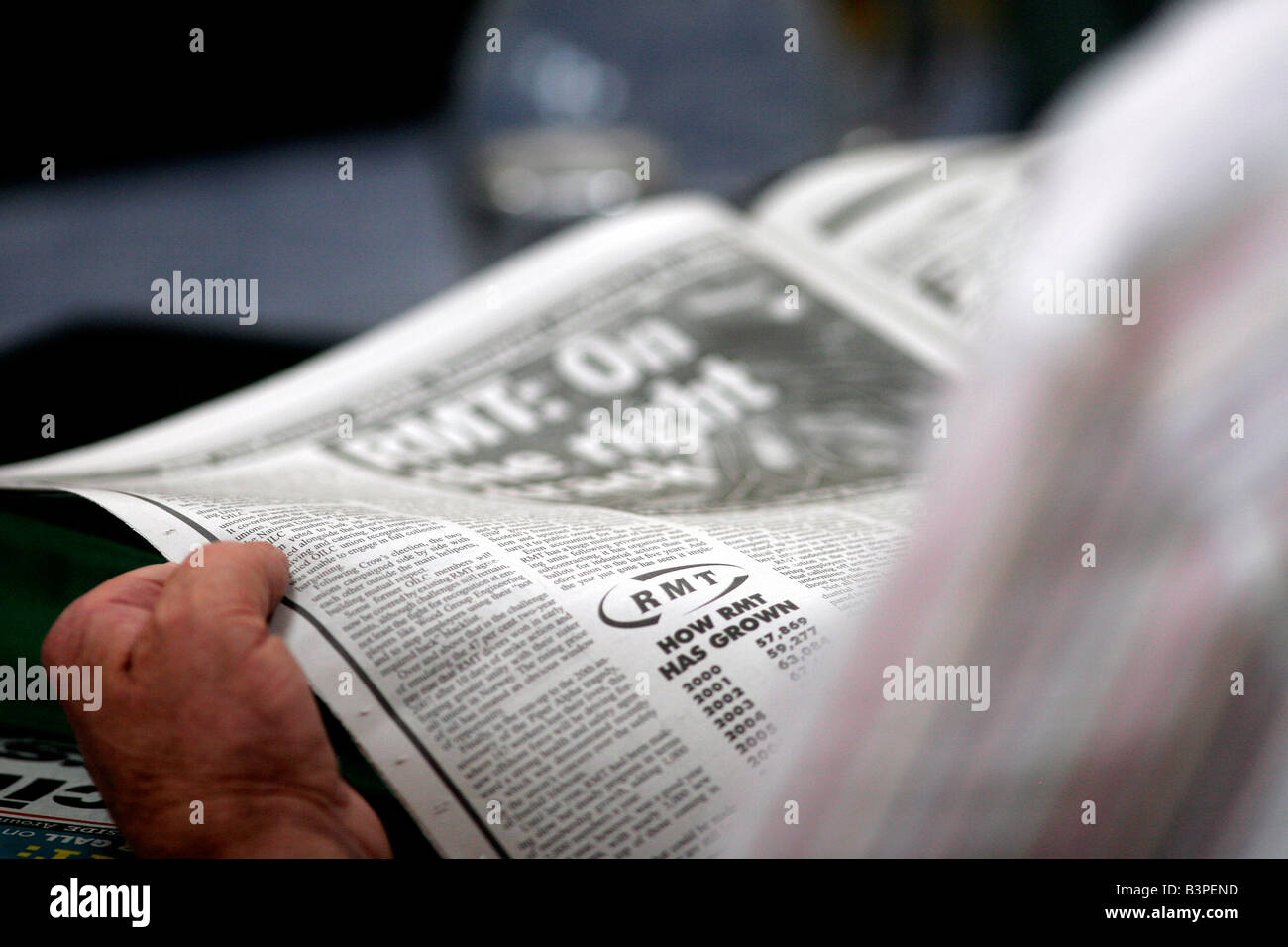 Newspaper secondary headline hi-res stock photography and images - Alamy