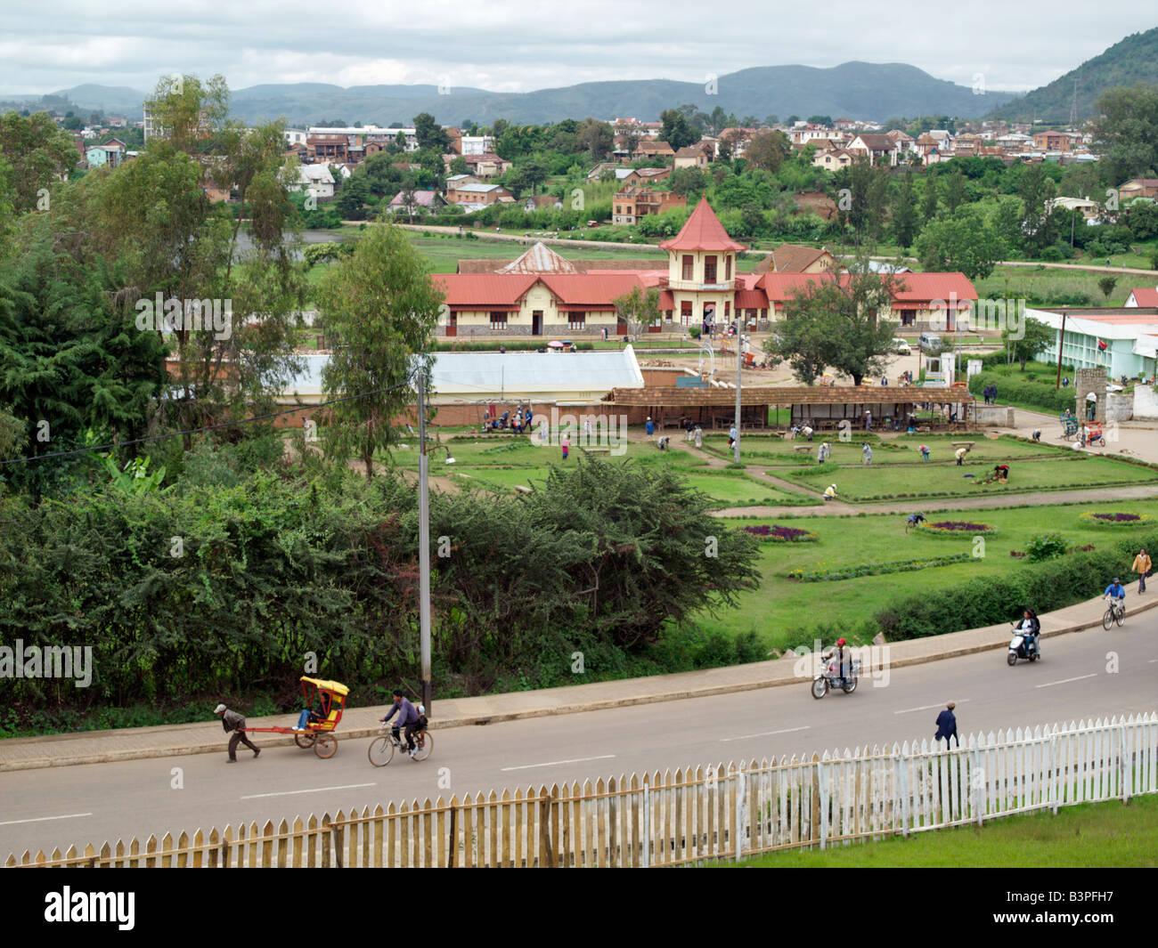 Madagascar, Southern Highlands, Antsirabe is the industrial and ...