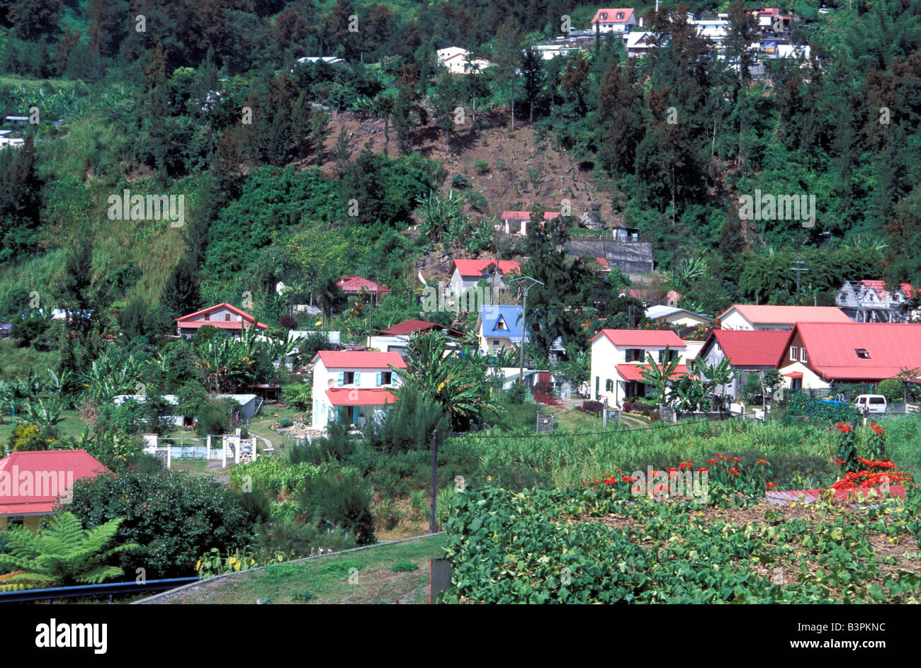 Creole architecture reunion hi-res stock photography and images - Alamy