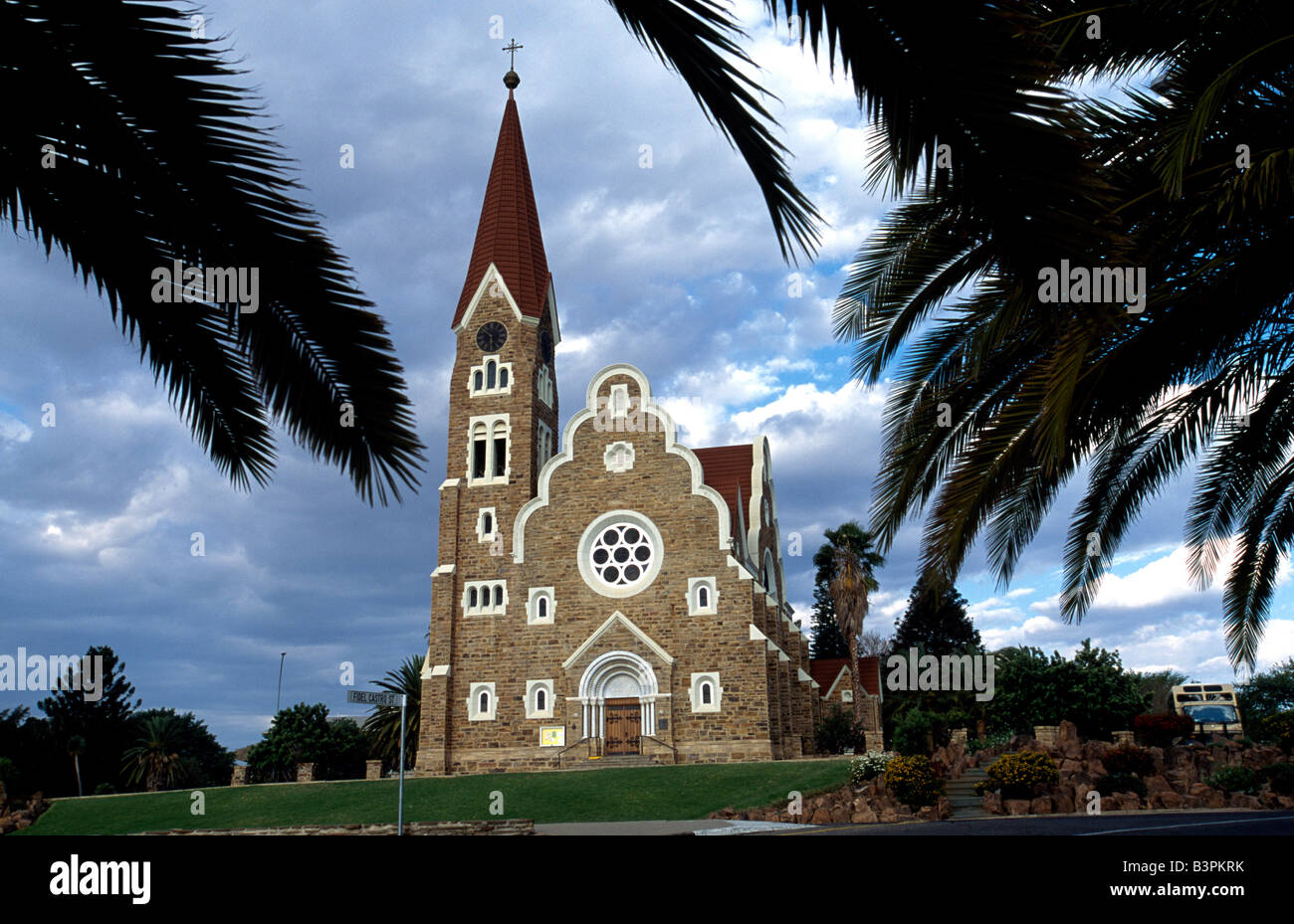 Christuskirche Church in Windhoek, Namibia, Africa Stock Photo - Alamy