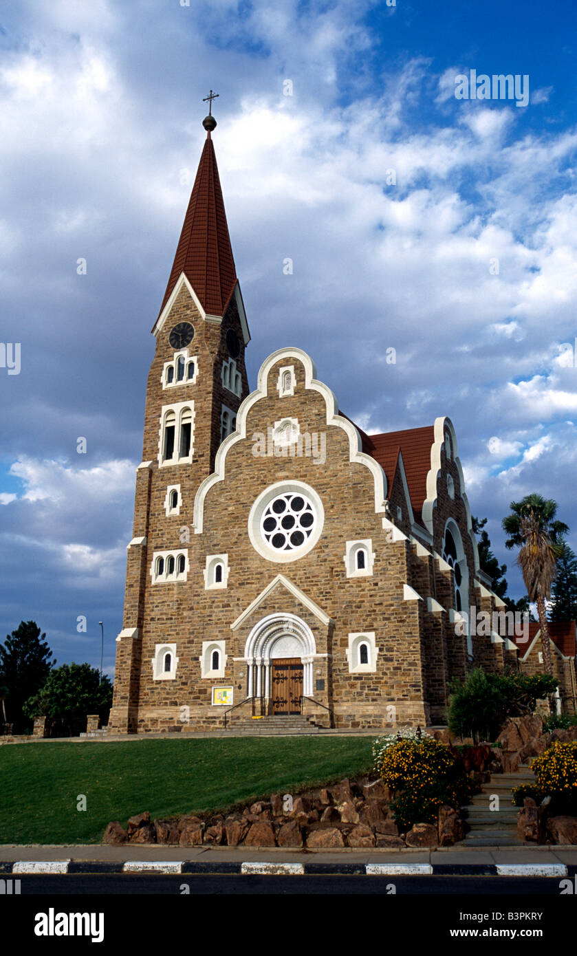 Christuskirche Church in Windhoek, Namibia, Africa Stock Photo - Alamy