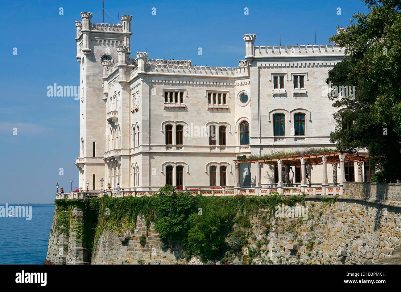 Miramare castle trieste hi-res stock photography and images - Alamy