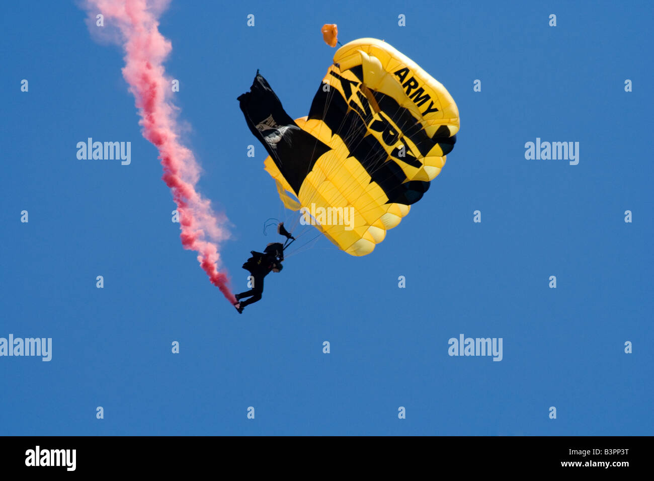 US Army Golden Knights - The United States Army Parachute Team Stock ...