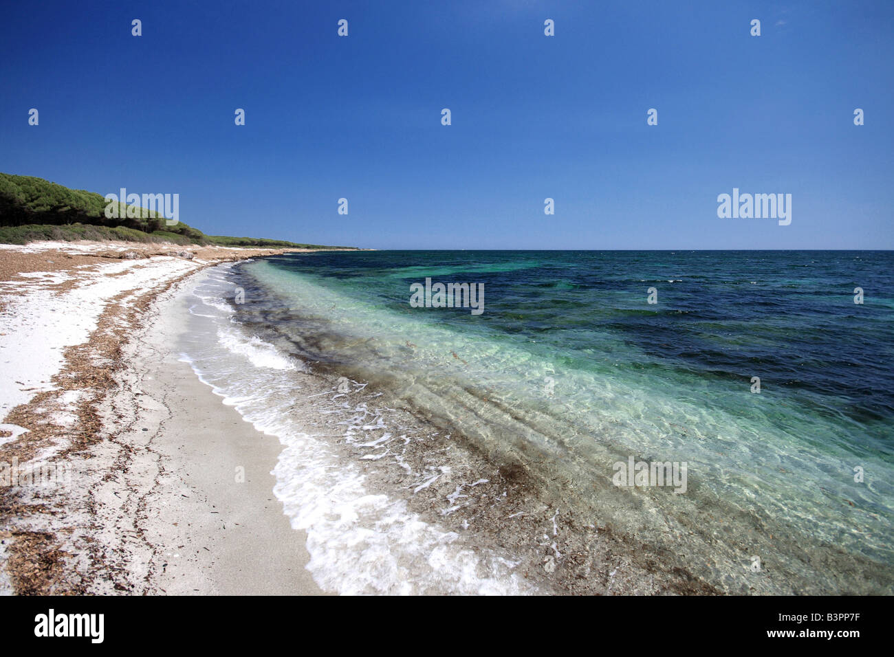 Matt'e Peru beach, Budoni, Sardinia, Italy Stock Photo - Alamy