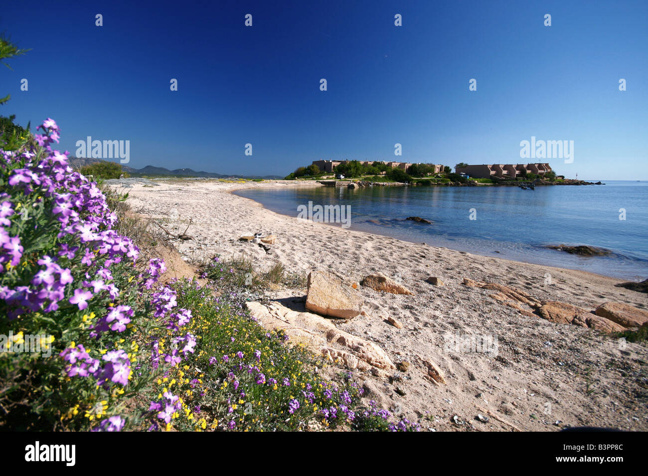 Punta delle Saline beach, Olbia, Sardinia, Italy Stock Photo - Alamy