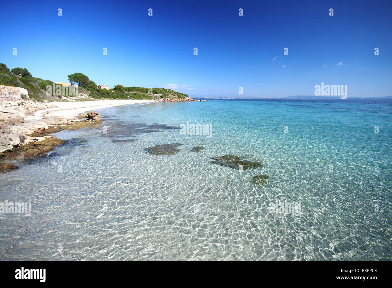 Girin beach, Carloforte, Sardinia, Italy Stock Photo - Alamy
