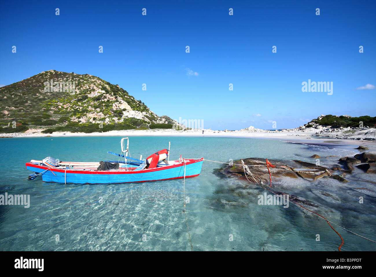 Punta Molentis cape, Villasimius, Sardinia, Italy Stock Photo - Alamy