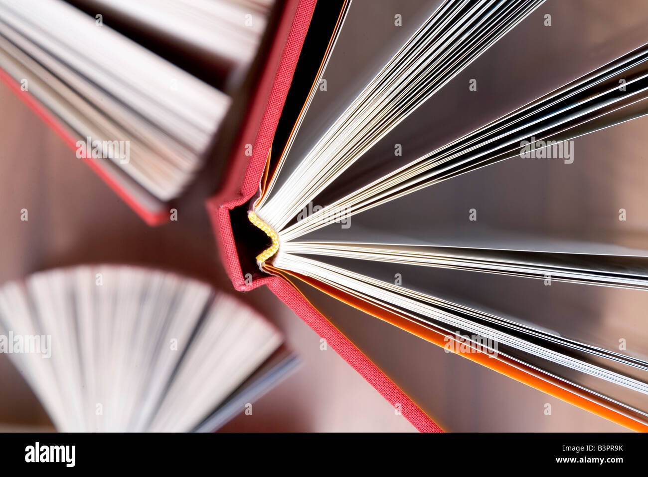 Open books standing up hi-res stock photography and images - Alamy