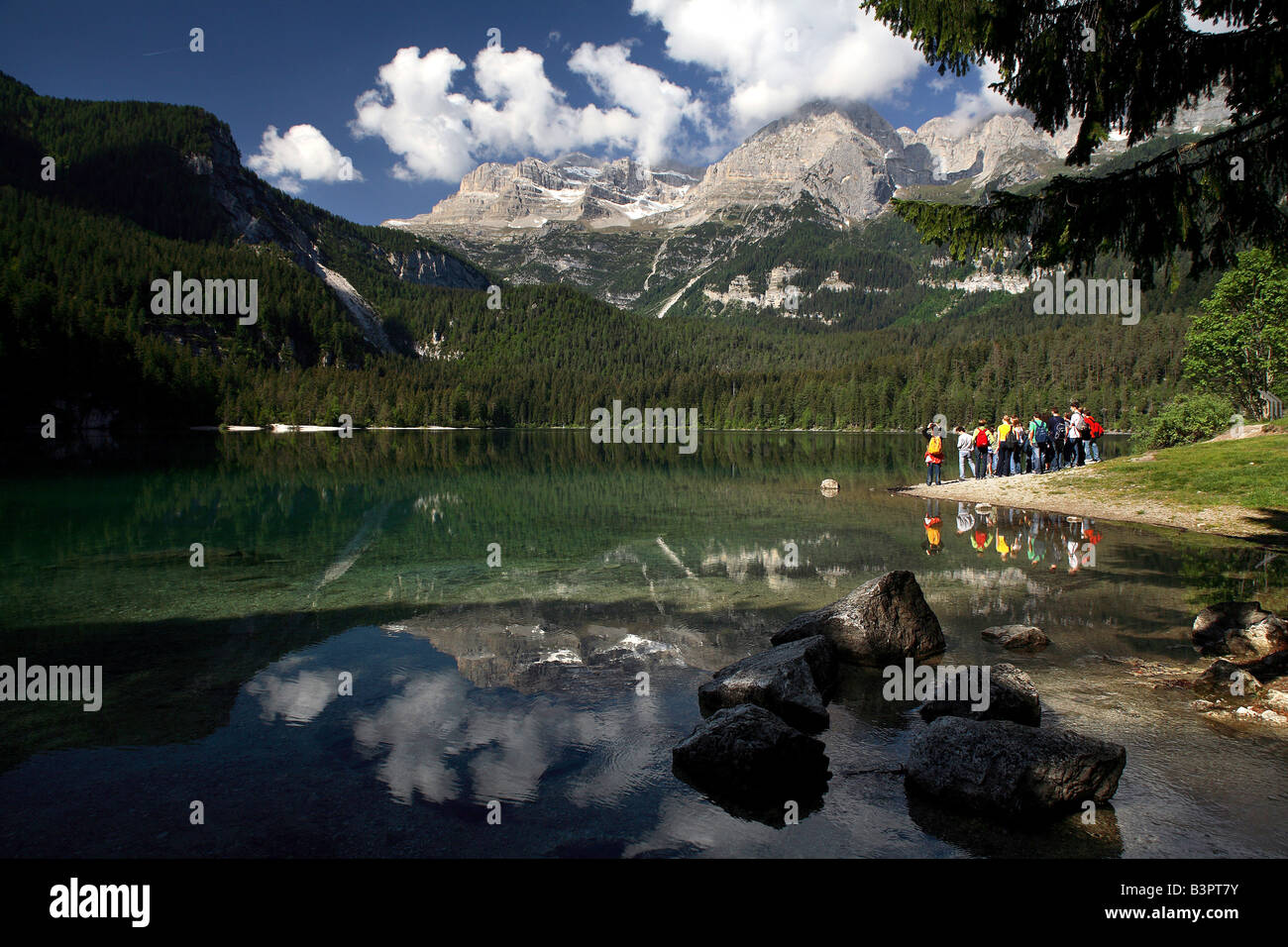 Lago di tovel hi-res stock photography and images - Alamy