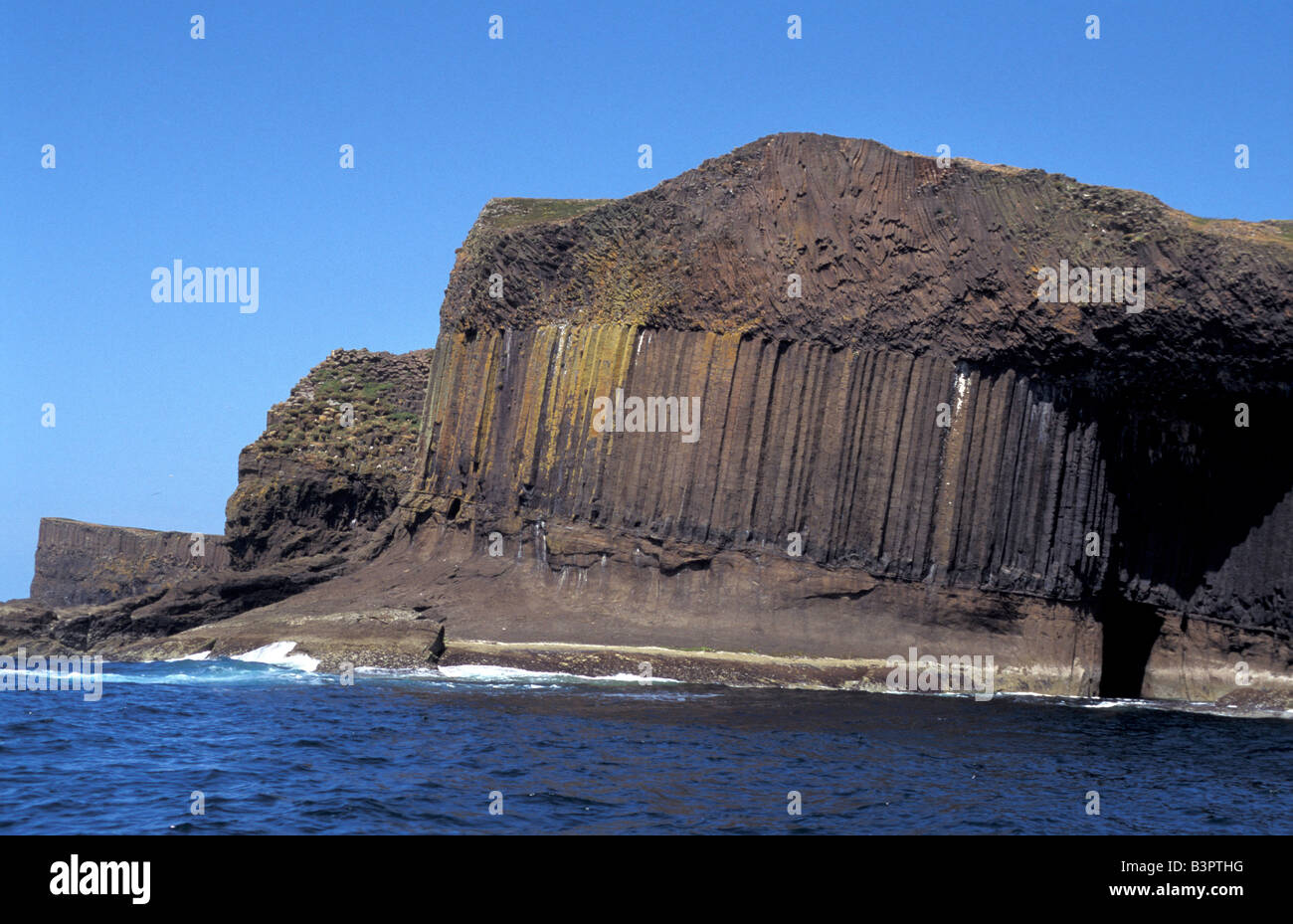 Staffa island, Highland, Scotland, United Kingdom, Europe Stock Photo ...