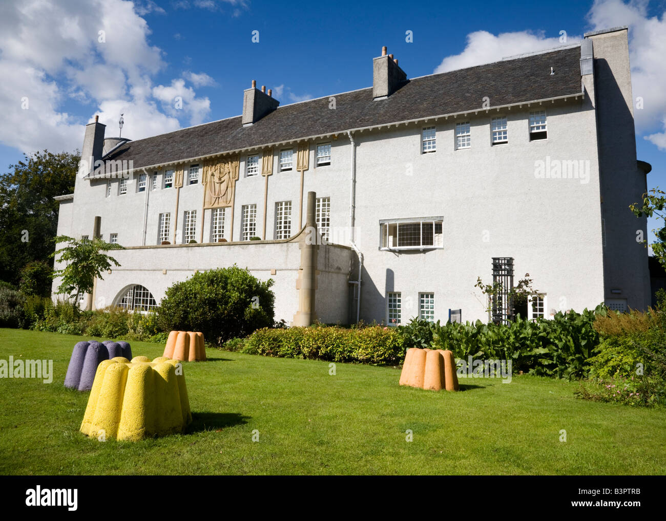 House for an Art Lover at Bellahouston Park Glasgow Scotland Stock ...