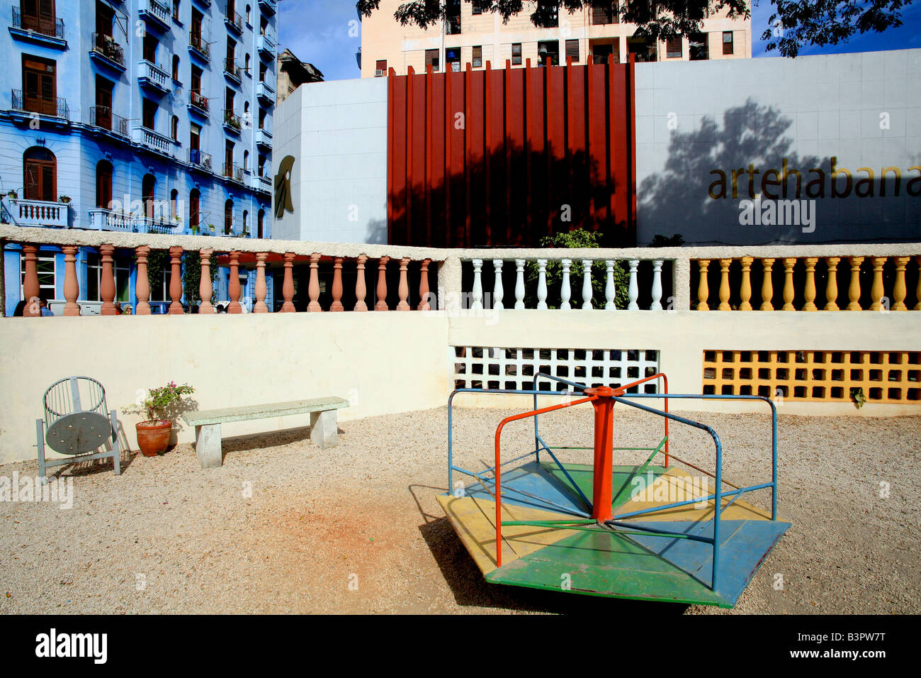 Roundabout, Havana, Cuba island, West Indies, Central America Stock ...