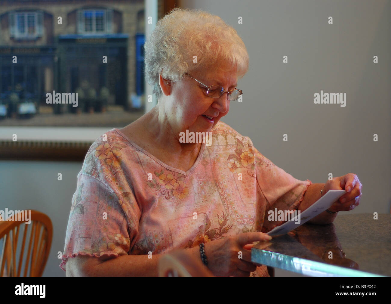 Senior adult reminiscing Stock Photo - Alamy