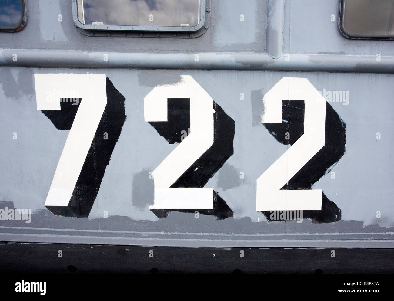 Painted number seven hi-res stock photography and images - Alamy