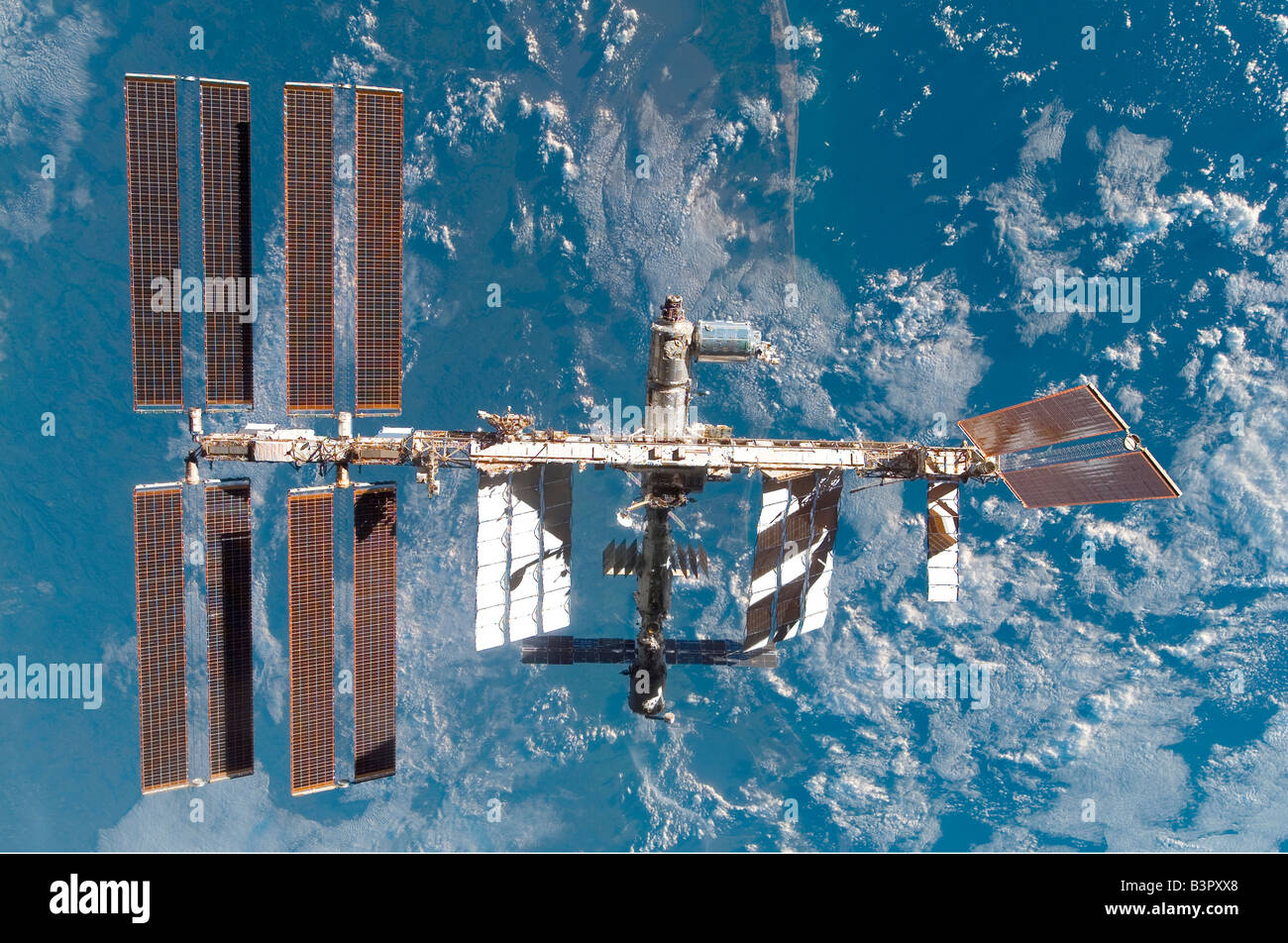 NASA image of International Space Station Stock Photo - Alamy
