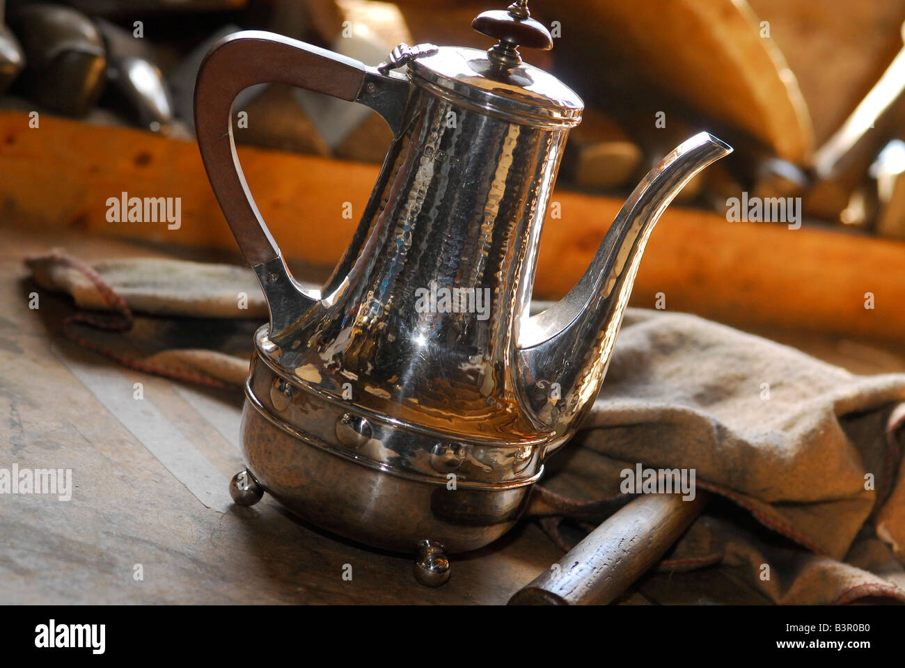 Silver silversmith hi-res stock photography and images - Alamy