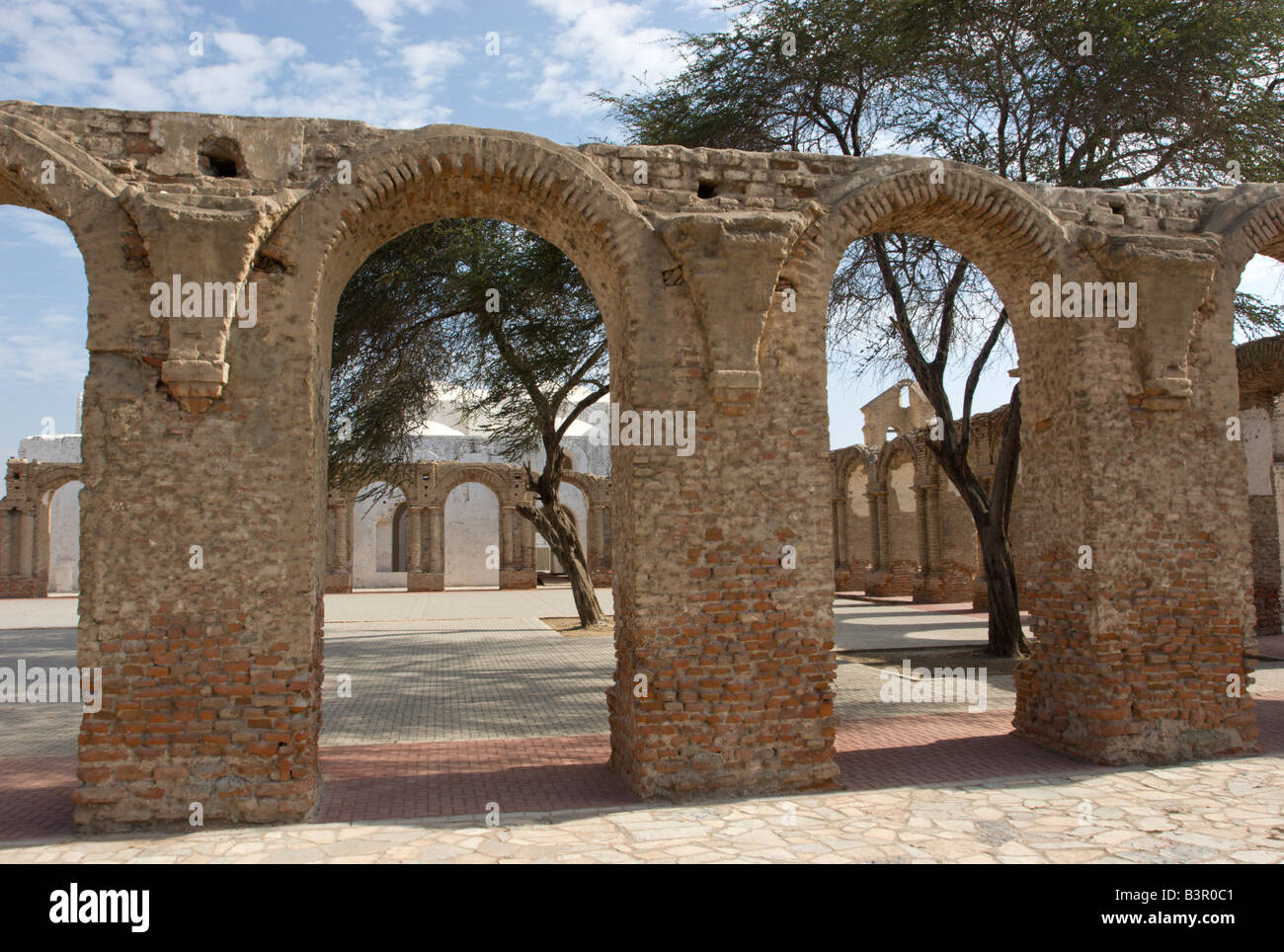 Zana Peru ruins of church tourist site Stock Photo - Alamy
