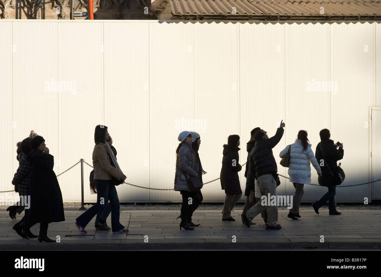 Tourist walkers groups hi-res stock photography and images - Alamy