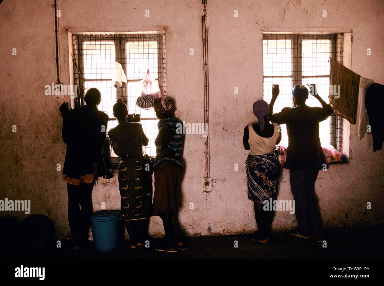 BO TOWN, SIERRA LEONE, JULY 1992: FORMER REBELS BROUGHT BACK FROM ...