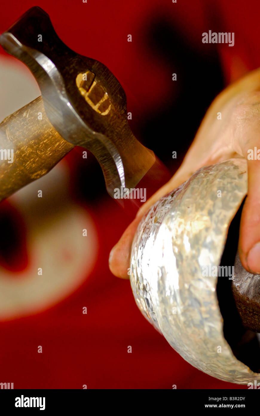 Silver silversmith hi-res stock photography and images - Alamy