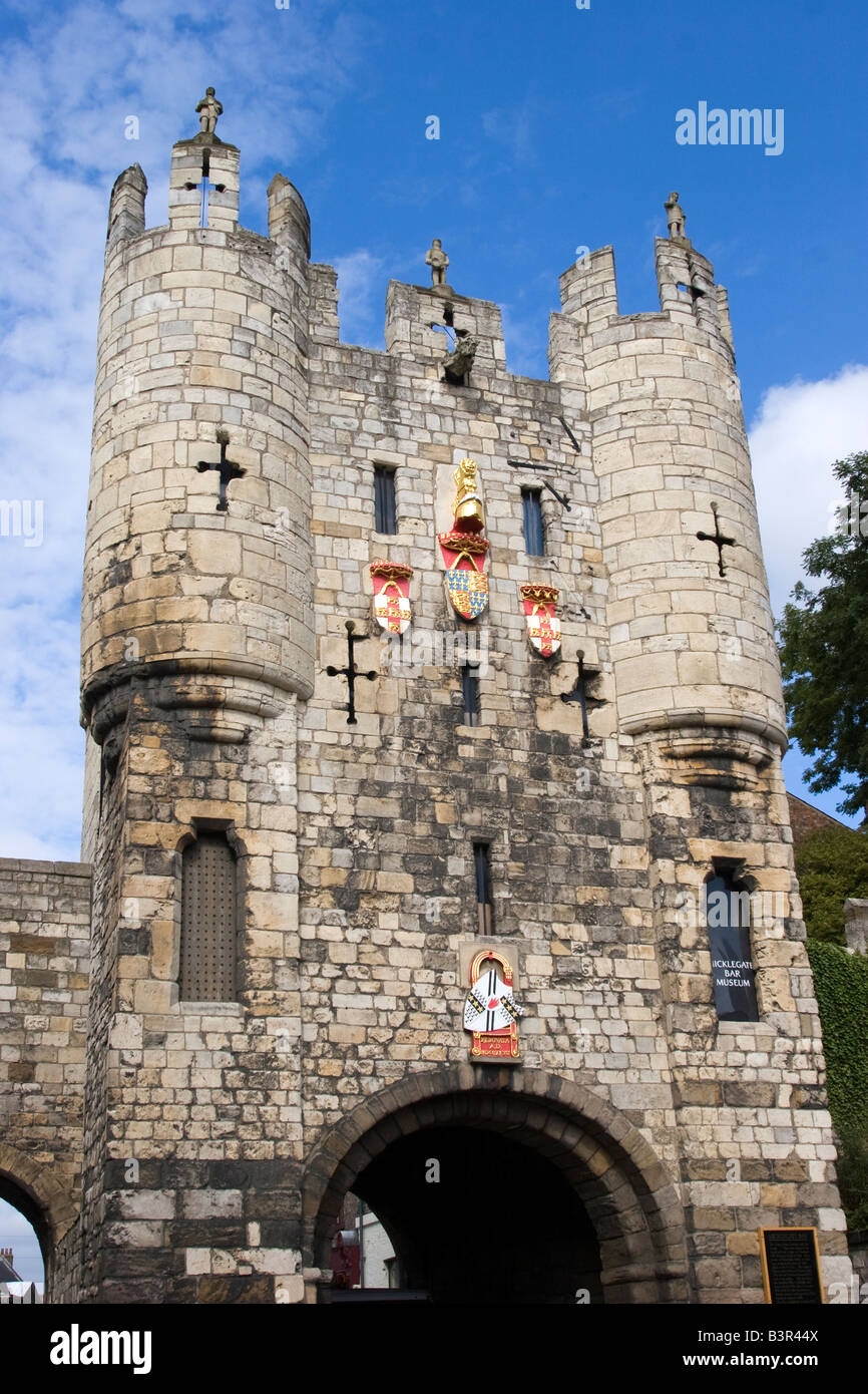 Micklegate Bar York Stock Photo - Alamy