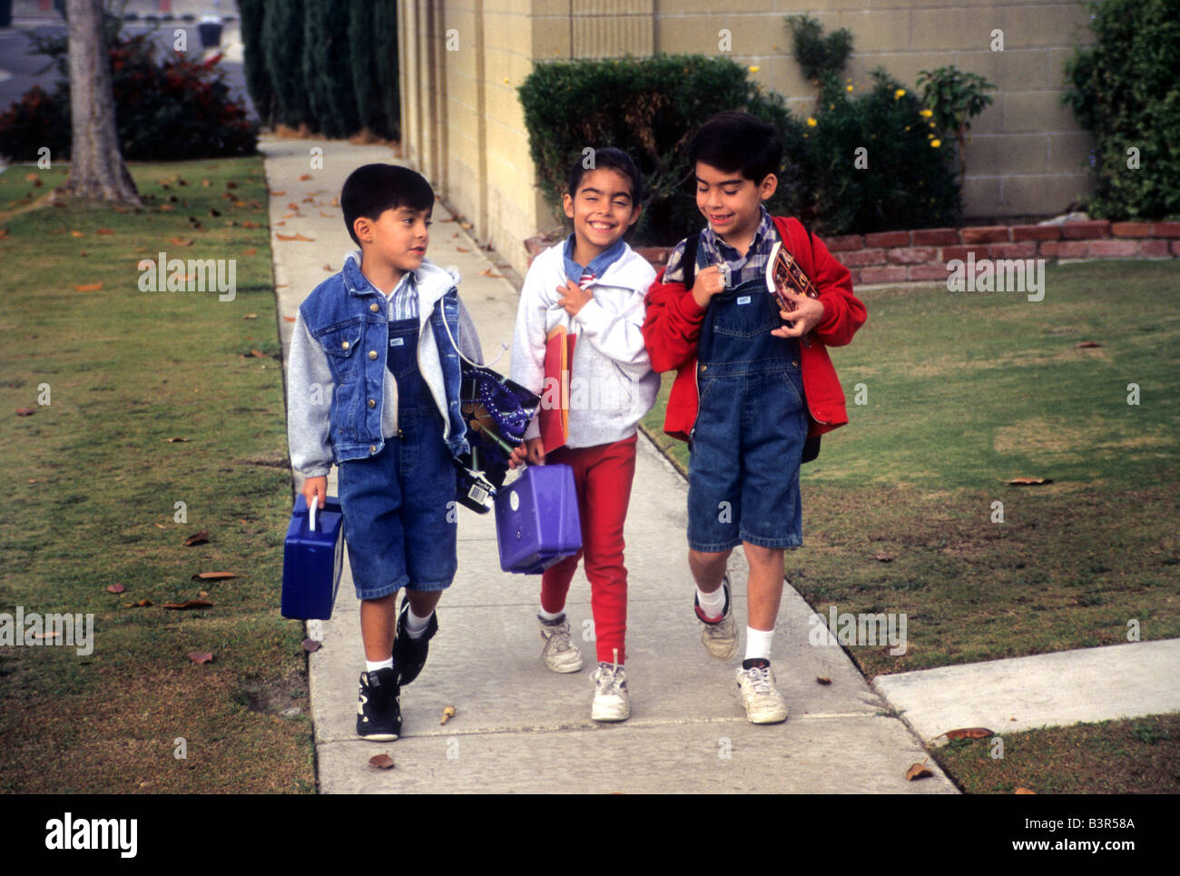 Hispanic Kids At School