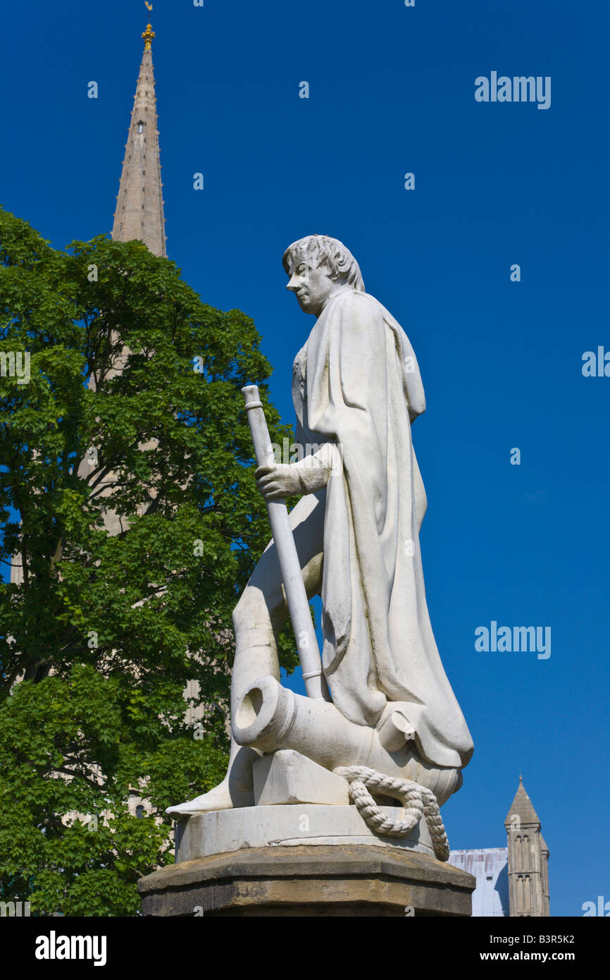 Statue of lord nelson hi-res stock photography and images - Alamy