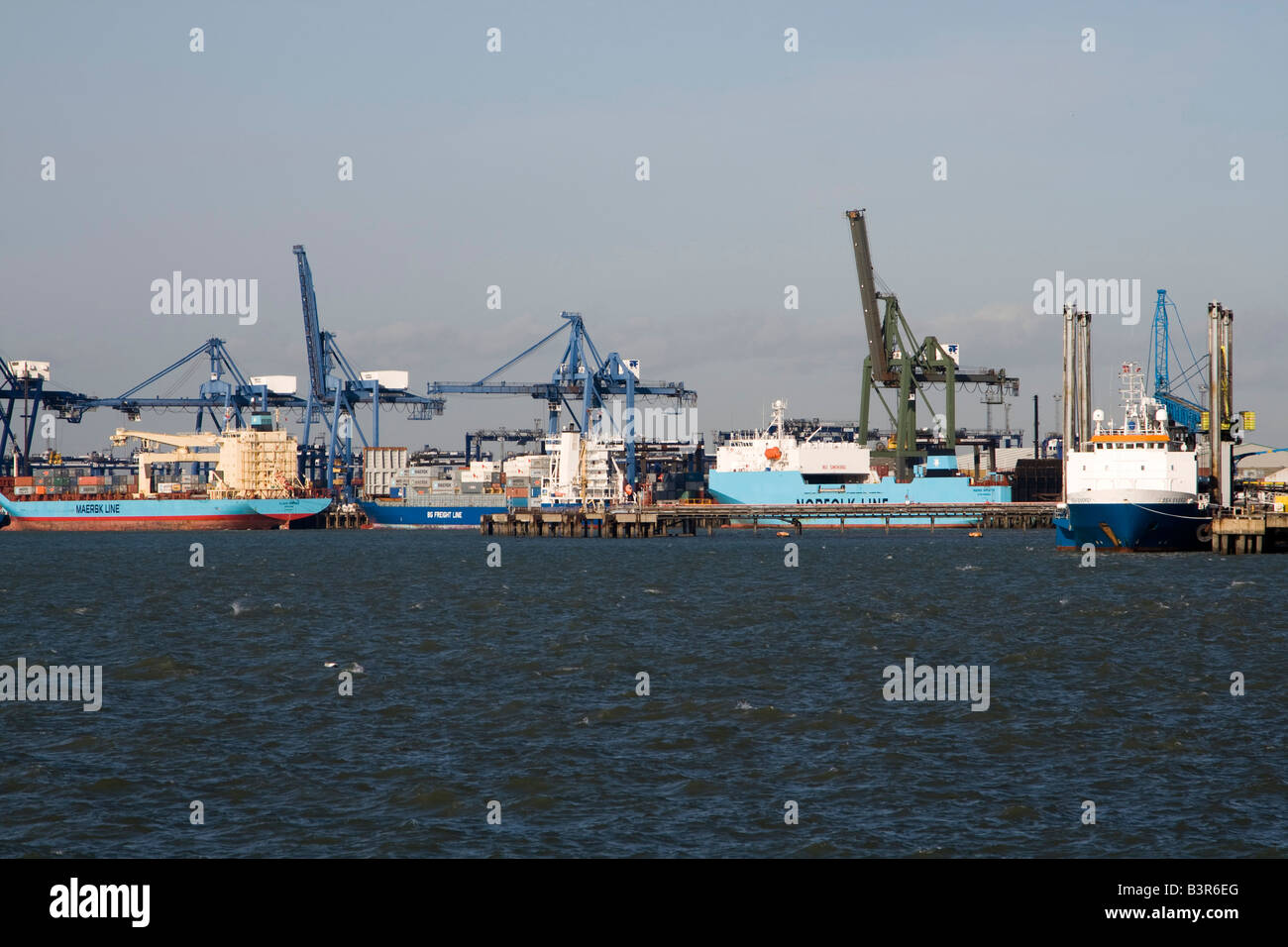 Felixstowe is a North Sea seaport in Suffolk, England. It has the ...