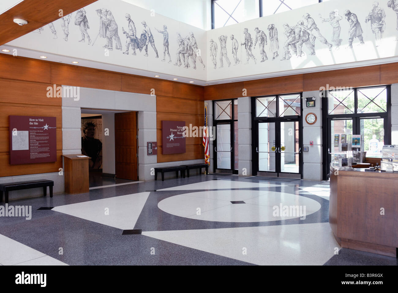National Prisoner of War Museum Andersonville Georgia Stock Photo - Alamy
