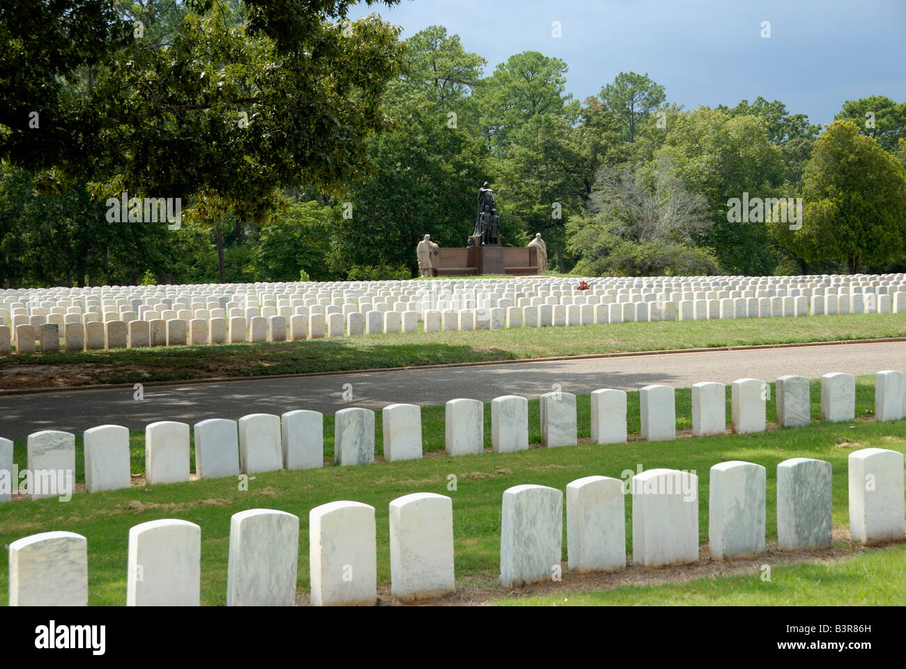 Andersonville national cemetery andersonville georgia usa hi-res stock ...