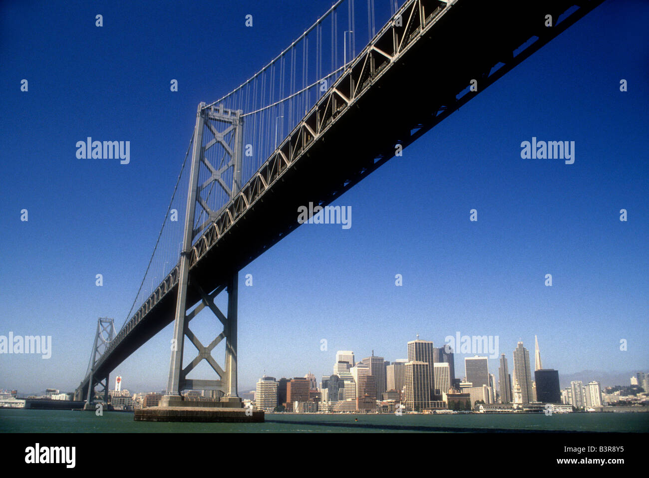 Oakland bay bridge opened hi-res stock photography and images - Alamy