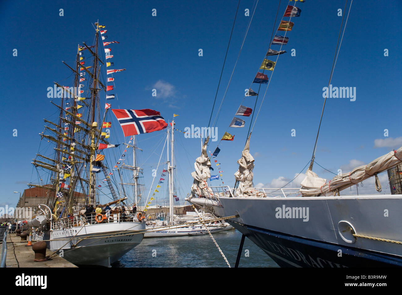 The Norwegian sailing ship the Sorlandet at the Tall Ships race in ...