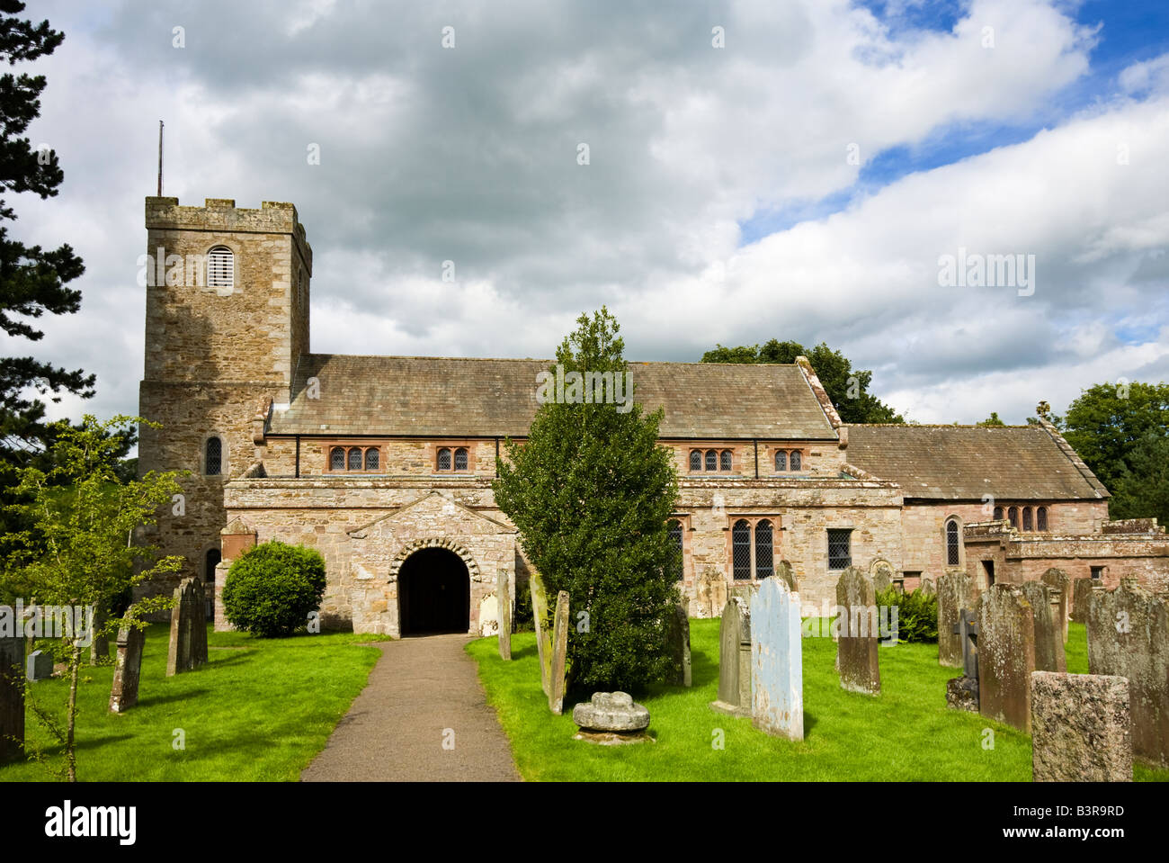 St Kentigerns Church Caldbeck Cumbria the Lake District England UK ...
