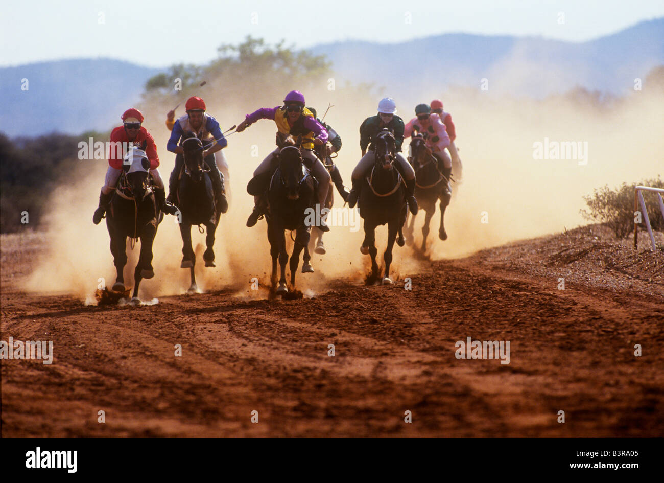 Country race meeting, outback Australia Stock Photo - Alamy