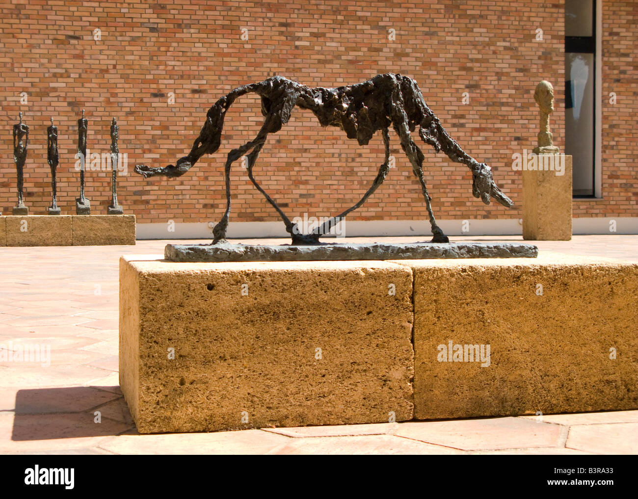 Contemporary art Gallery Maeght Foundation; Giacometti, Horse Stock ...