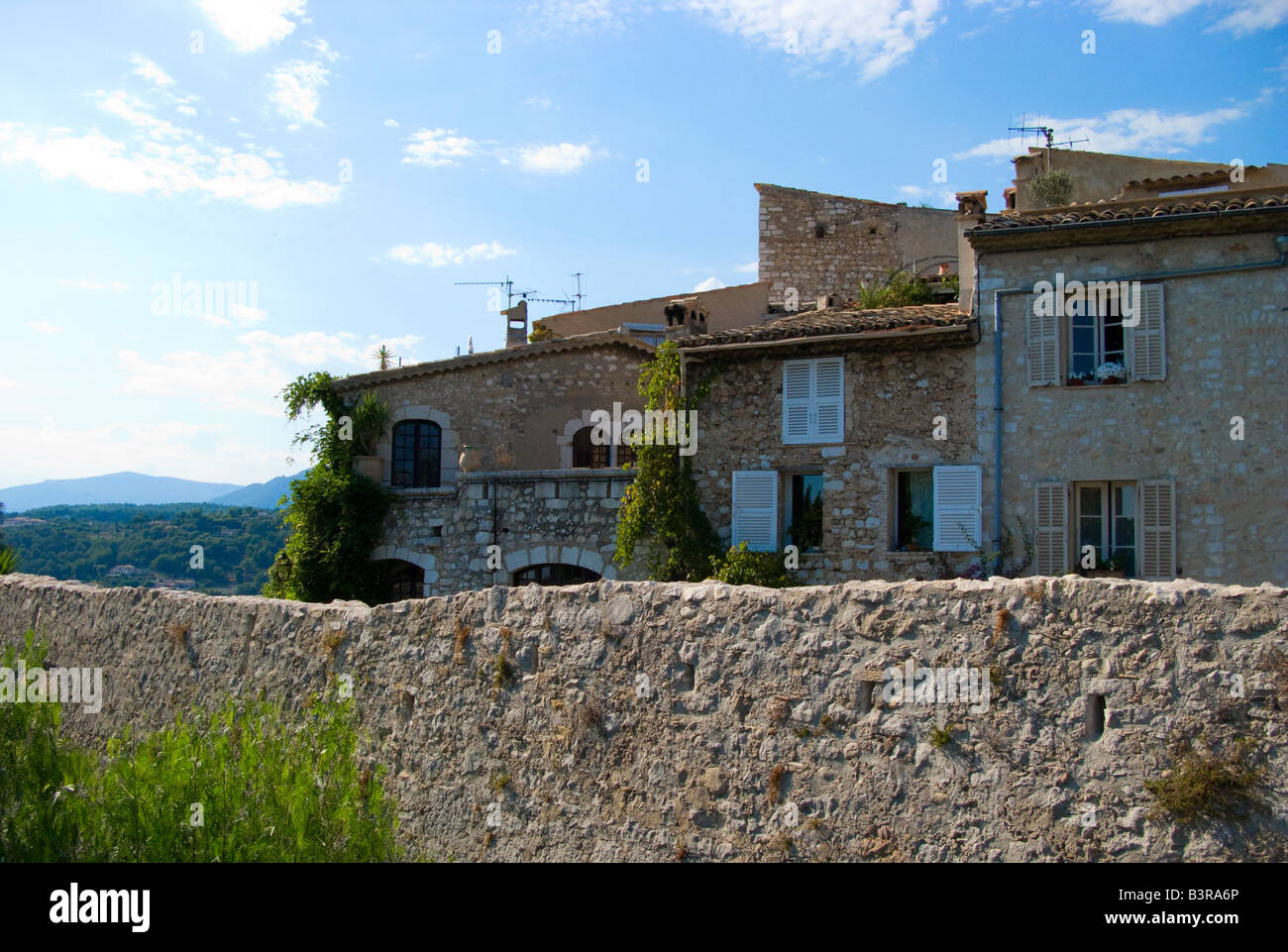 Village in southern France Stock Photo - Alamy