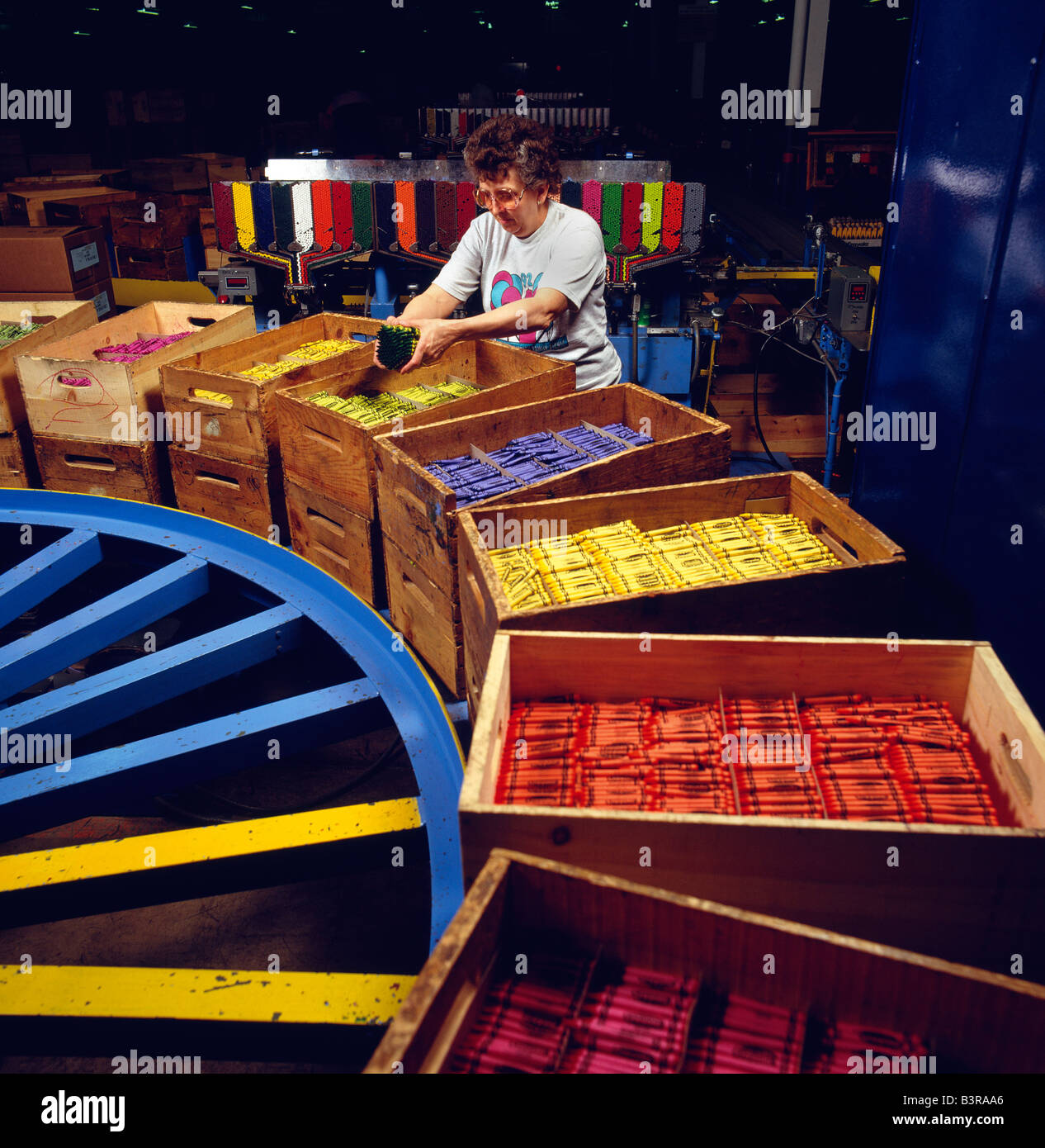 Crayola factory hi-res stock photography and images - Alamy