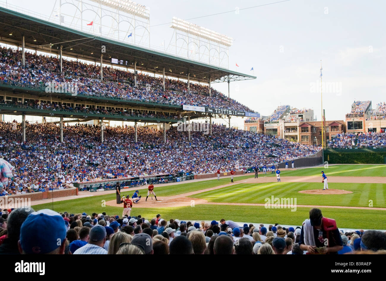 Chicago Cubs Historic Wrigley Field Stock Photo - Alamy Chicago Cubs Historic Wrigley Field Stock Photo - Alamy