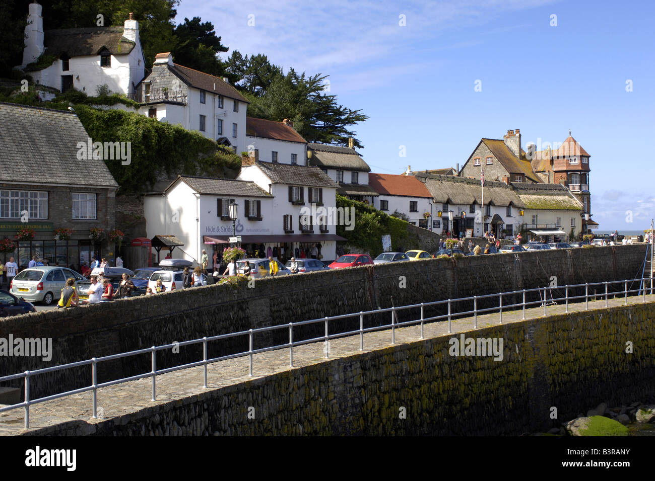 The Villages of Lynton and Lynmouth in N Devon England Stock Photo - Alamy
