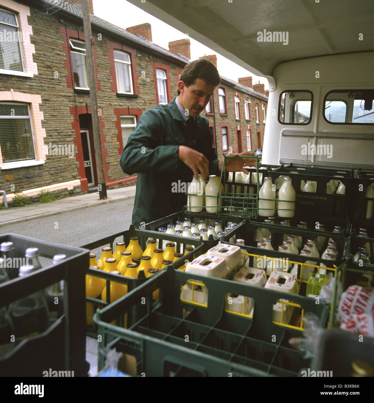 The milkman hi-res stock photography and images - Alamy