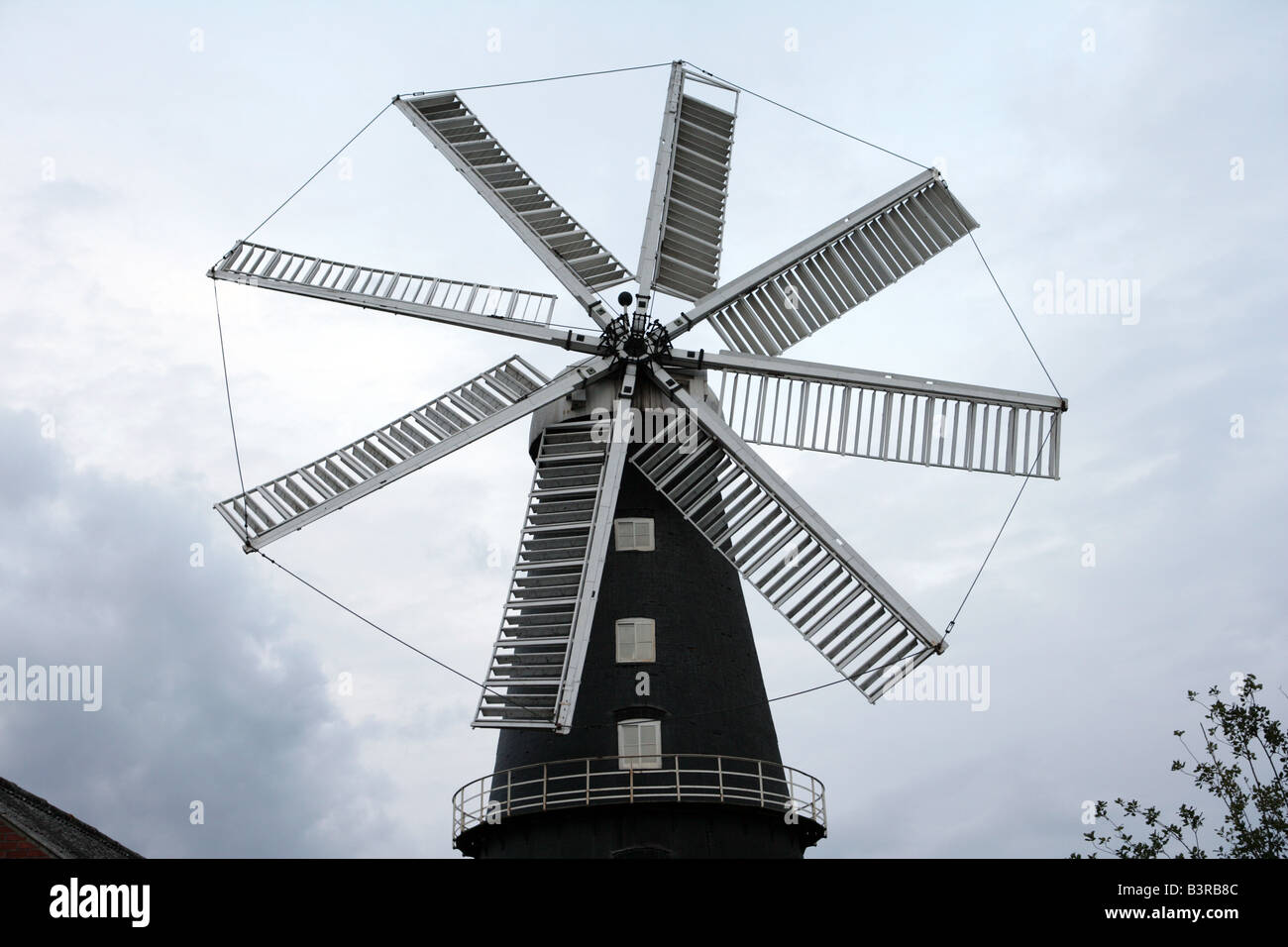 eight sailed Wind Mill Stock Photo - Alamy