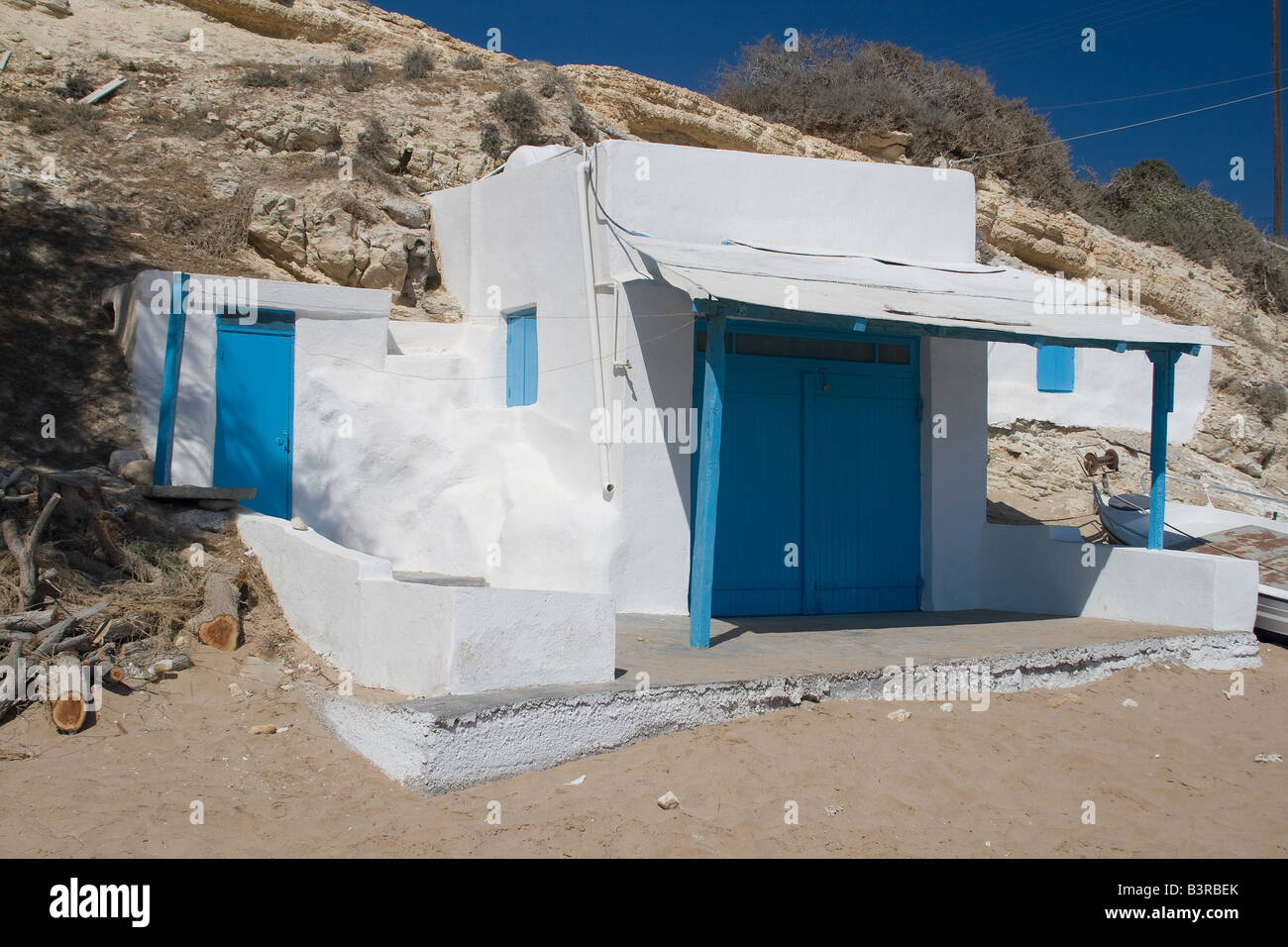 provatas beach island milos cyclades greece Stock Photo - Alamy
