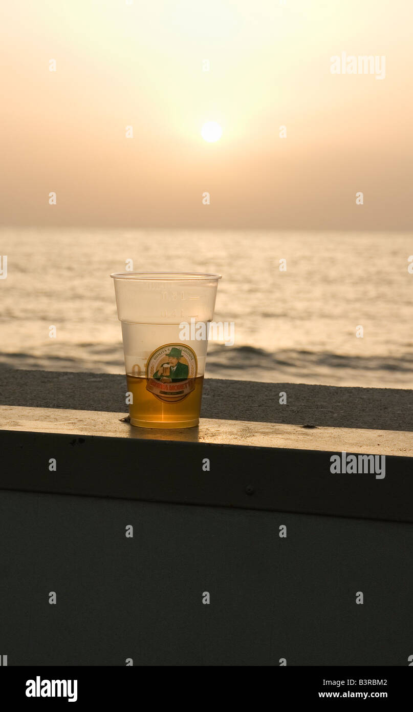September sunrise in Rimini Stock Photo - Alamy