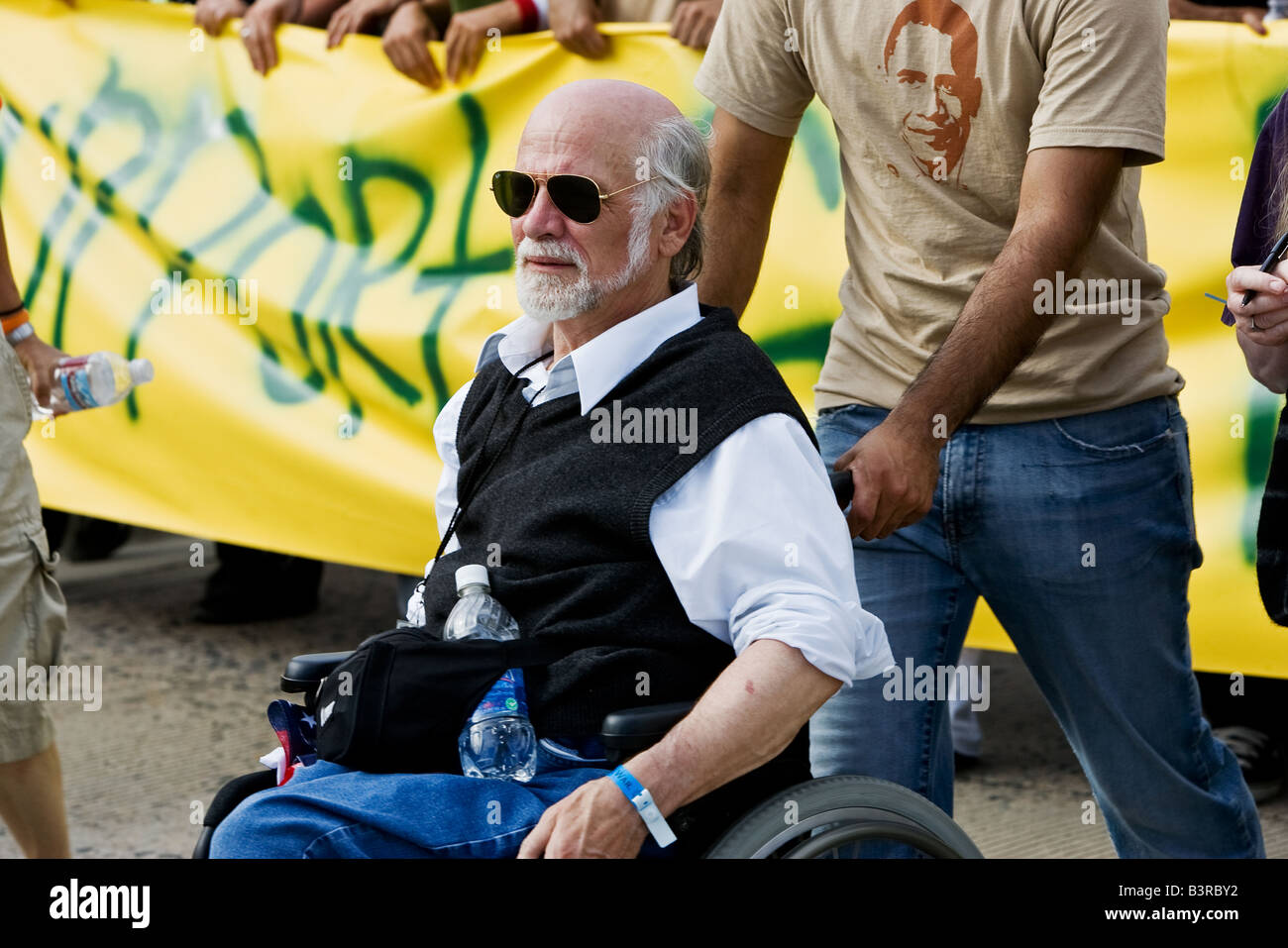 Veteran Protest march during the 2008 Democratic Convention Denver ...