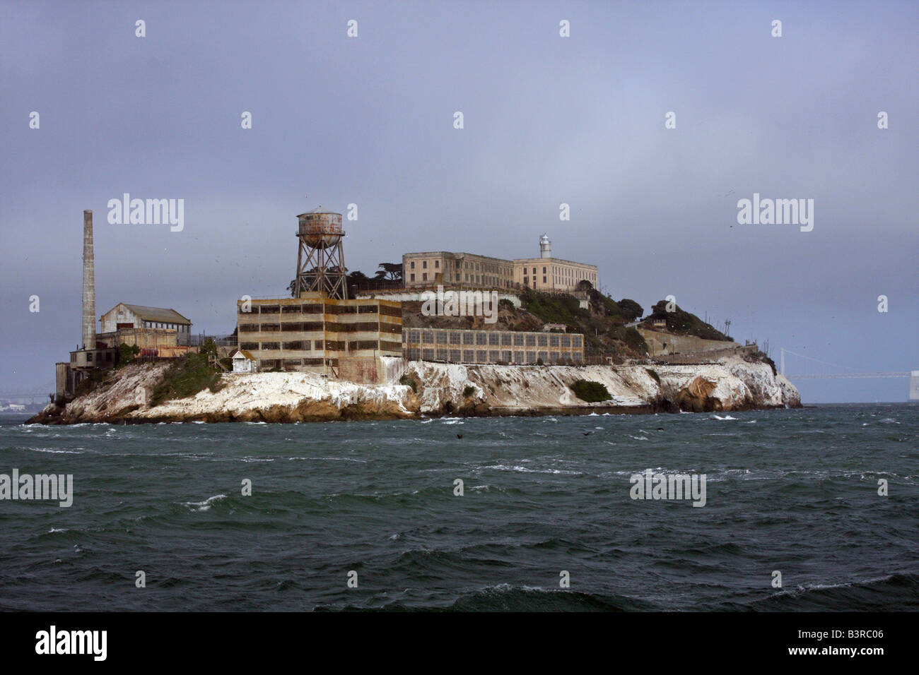 "The Rock", Alcatraz Island, as seen while approaching the former ...