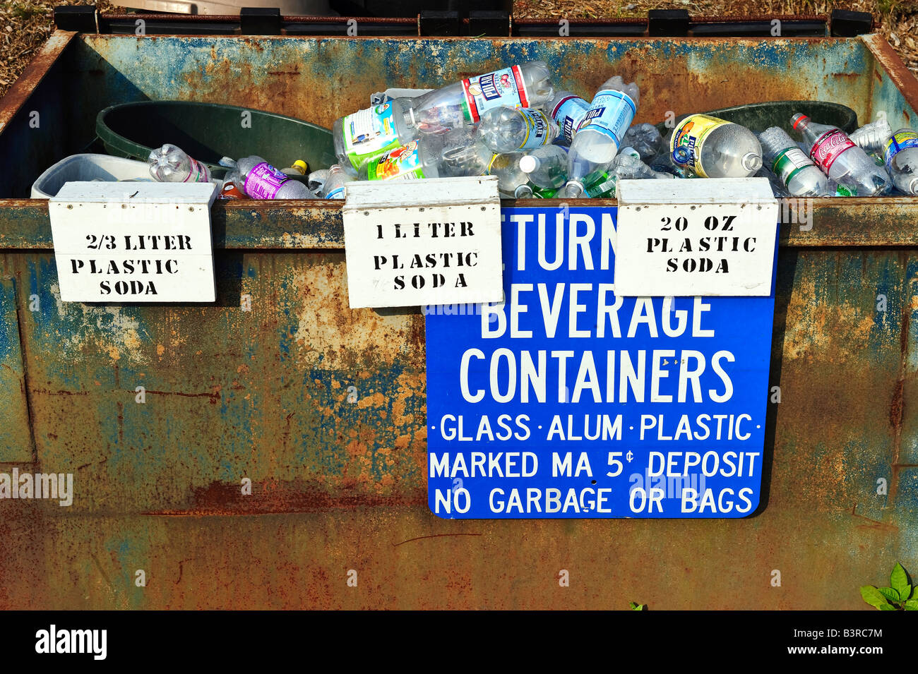 Container recycling hi-res stock photography and images - Alamy