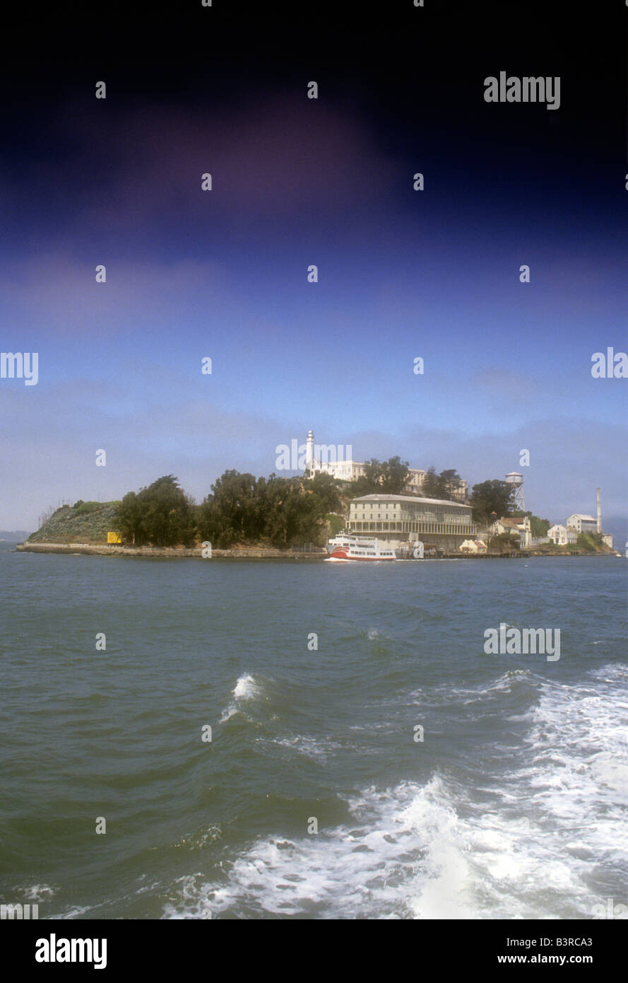 Alcatraz Prison Island, In San Francisco Bay Stock Photo - Alamy